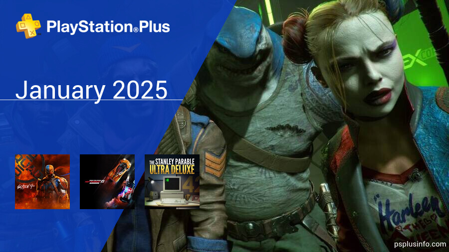 January 2025 - Instant Game Collection in PlayStation Plus | PS+