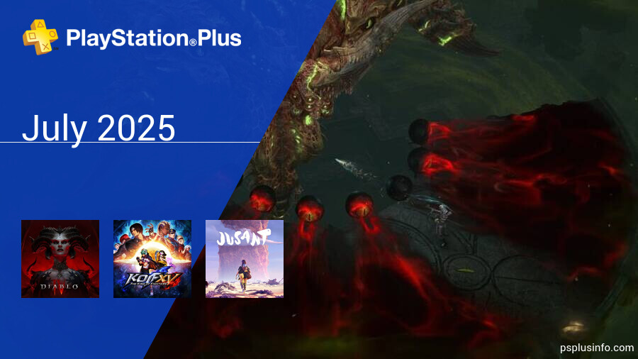 July 2025 - Instant Game Collection in PlayStation Plus | PS+