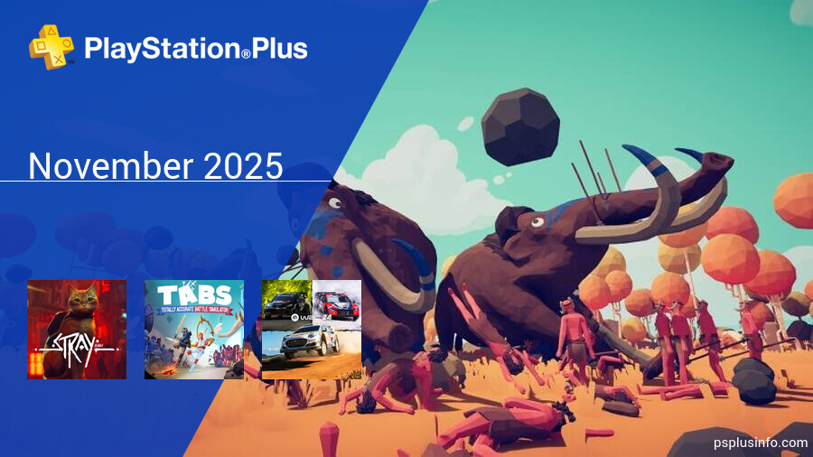 November 2025 - Instant Game Collection in PlayStation Plus | PS+